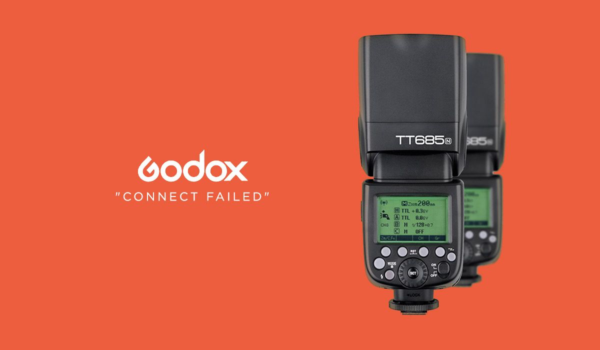 Godox G1 - "Connect failed" Error